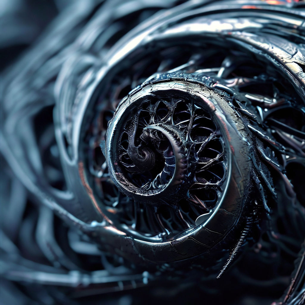 Vortex inspired by Stranger things and Designed by HR Giger by André ...