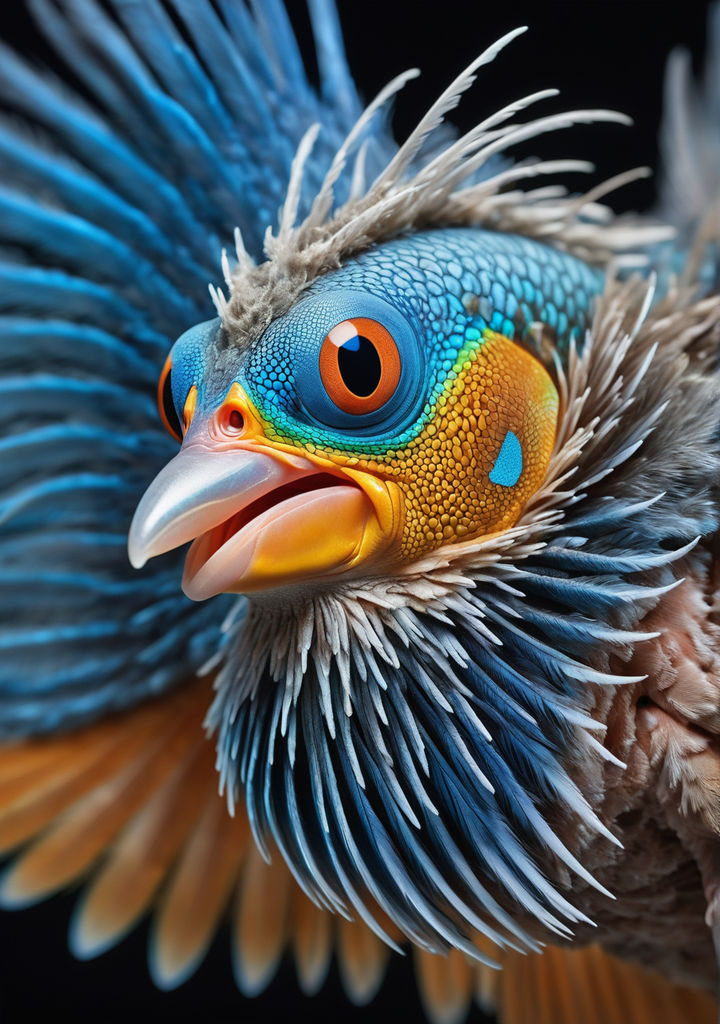 Macro photography of an avian creature by Andreia Pinto do Couto ...