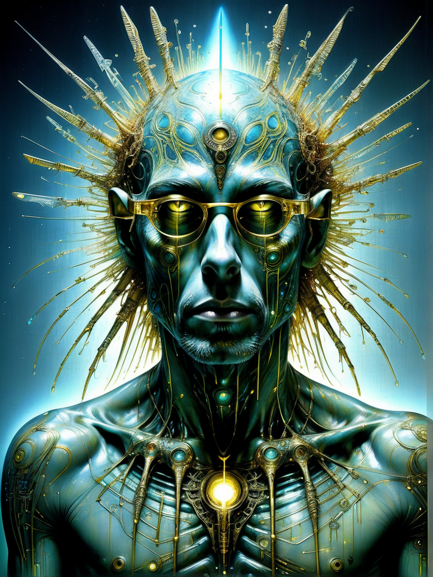 Anunnaki alien by Steffen Nye - Playground