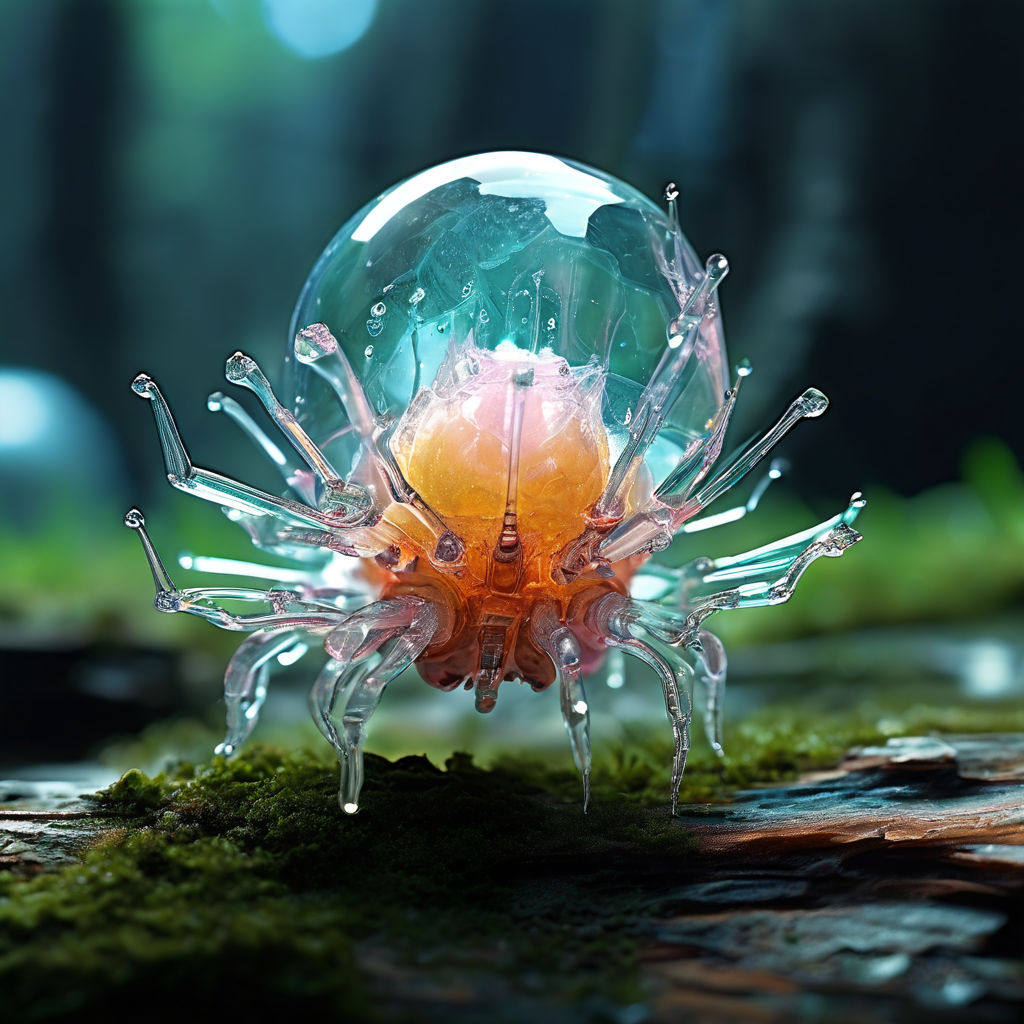 Micro Crystal-based alien life form by Lauren Tharpe - Playground Micro Crystal-based alien life form by Lauren Tharpe - Playground