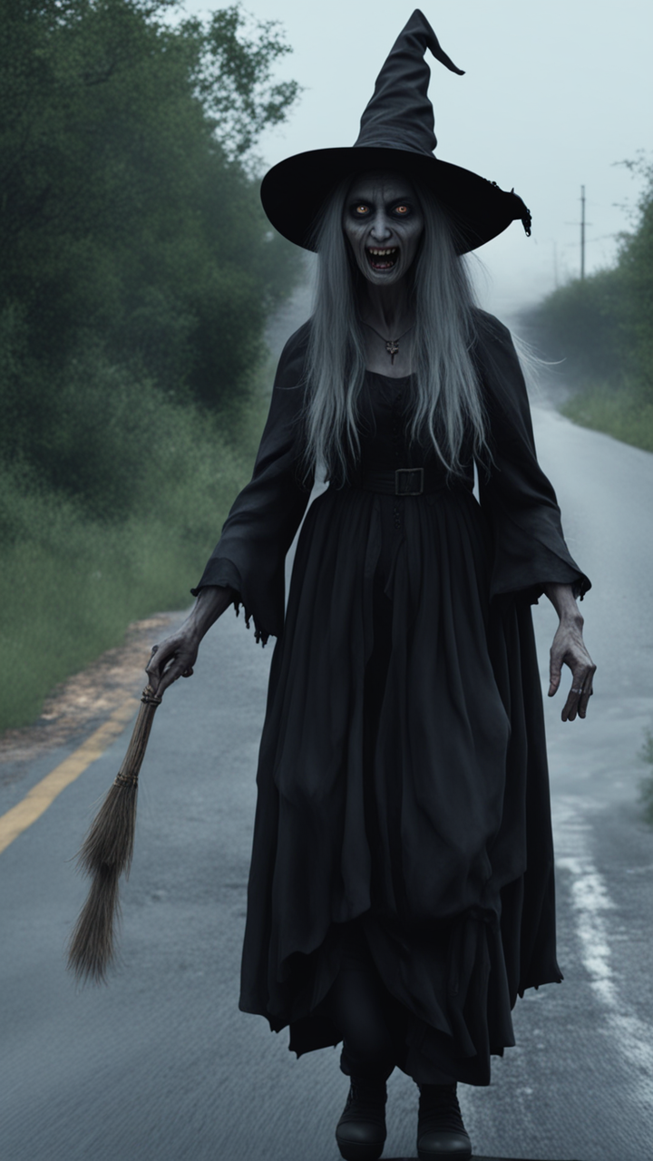 A Horrifying witch by Anuj Shrivastava - Playground