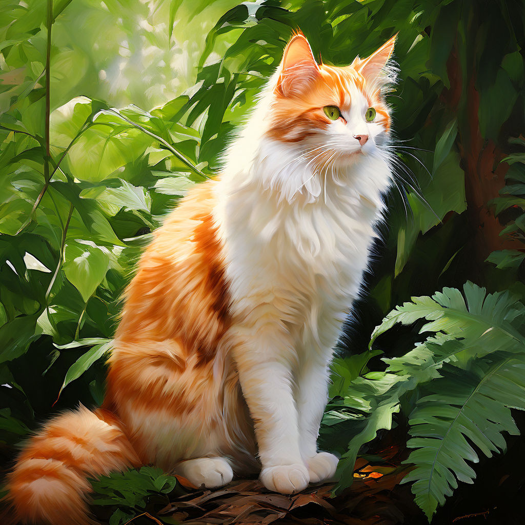 Orange tomcat named Oreo by Syema Gloria - Playground