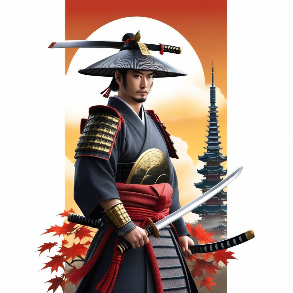 Samurai realistic by Tu Watercolor - Playground