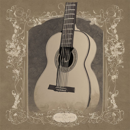 Classical guitar album cover art by Gypsy Jazz Essentials - Playground