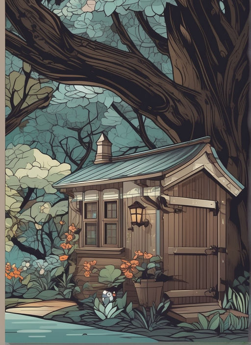 English garden shed by Mark Terrey - Playground