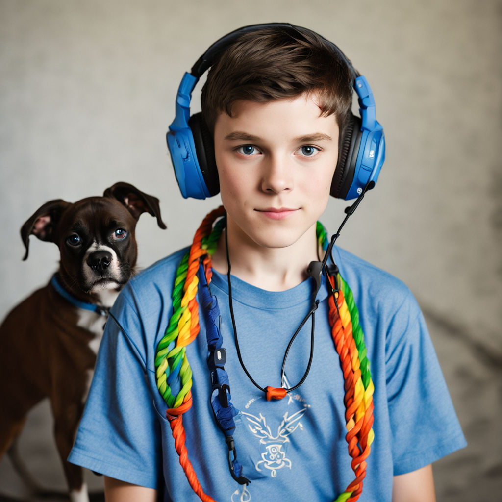 12-year-old boy by Rafael Conde - Playground