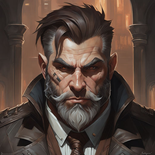 Shadowrun dwarf by Bruno Fonseca - Playground