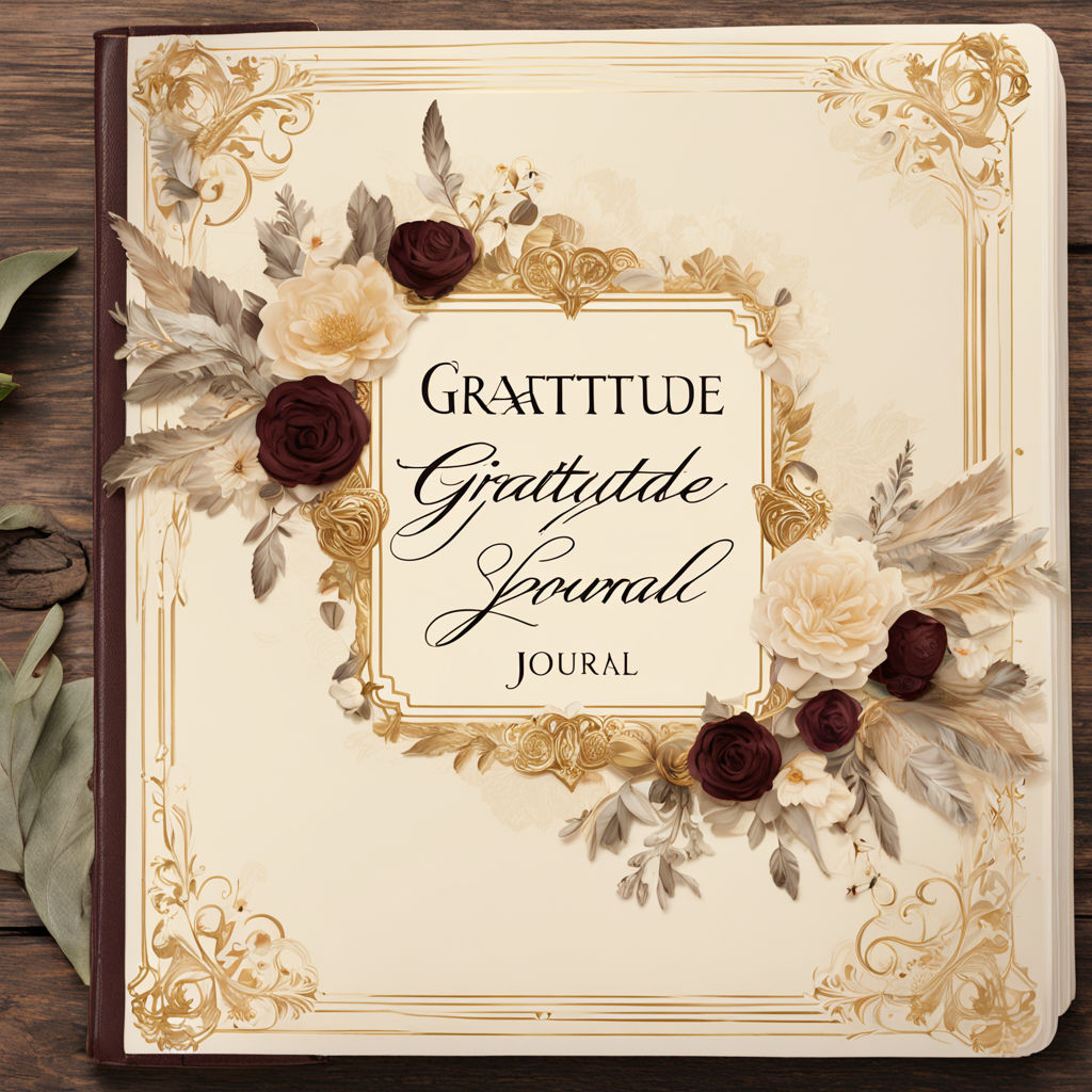 Bridgerton-themed gratitude journal cover design by Hira baloch ...