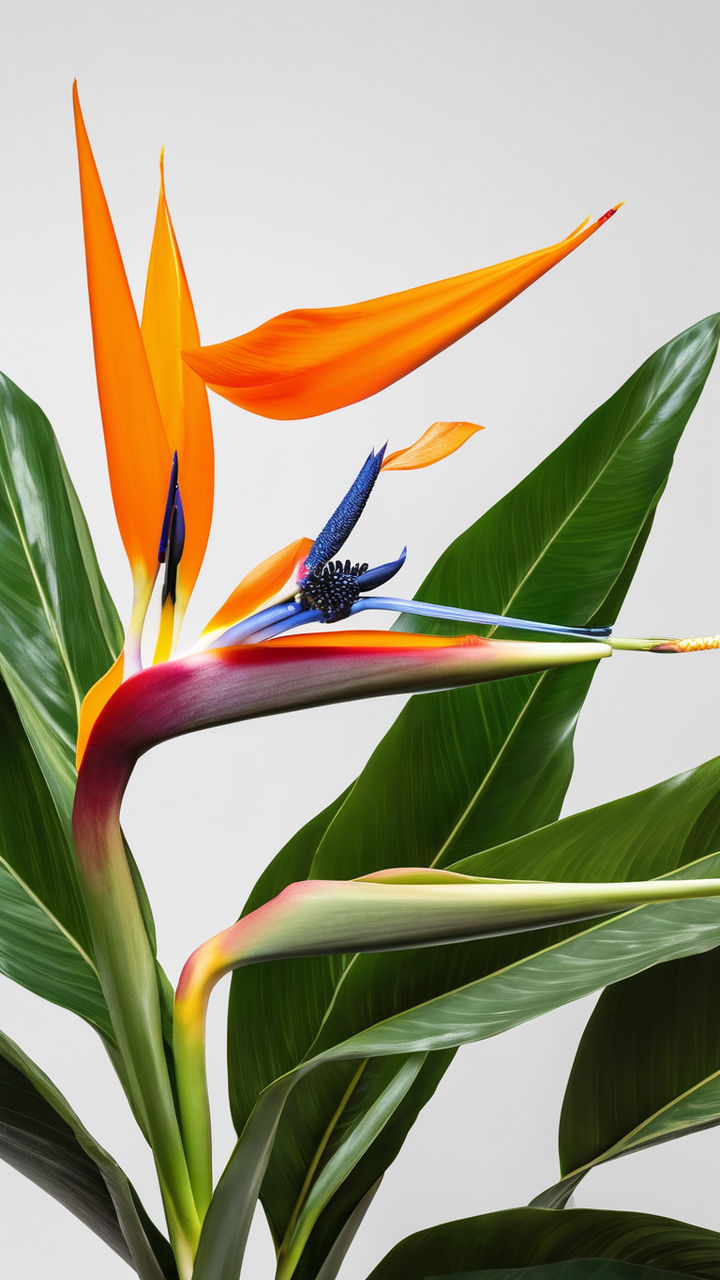 "A minimalistic and creative hero section for a tropical pla... by max ...