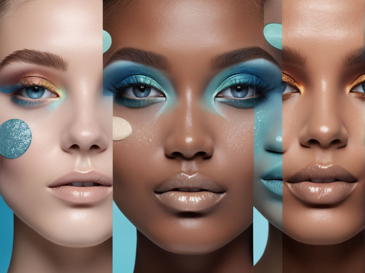 Color-coded beauty chart featuring a spectrum of skin tones ... by Joy ...