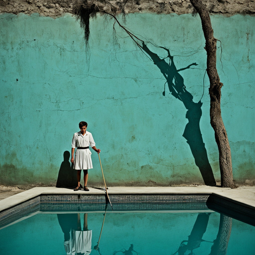 "The Bewitchin' Pool" in color in Roger Ballen style by Aijunkie ...