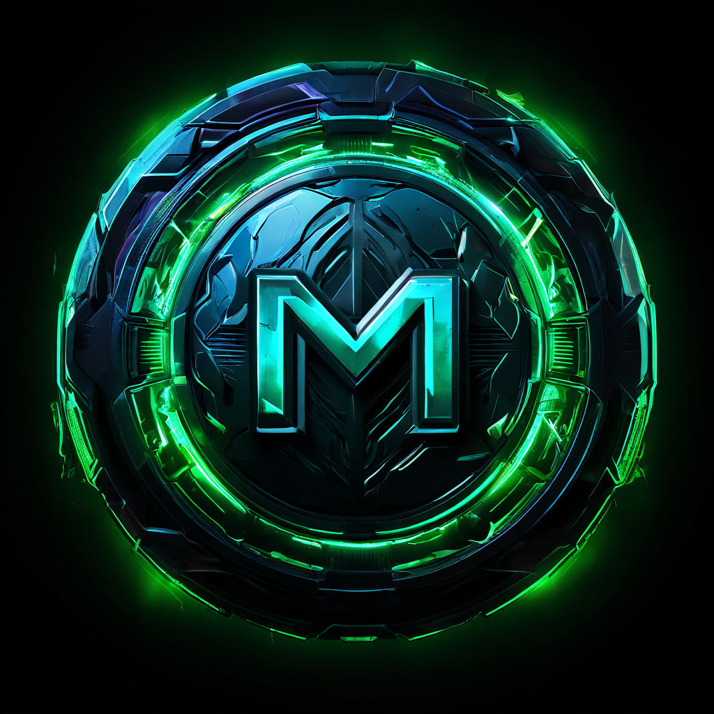 BM TOKEN KOMBAT emblazoned on a dynamic e-sports logo by basura malika ...