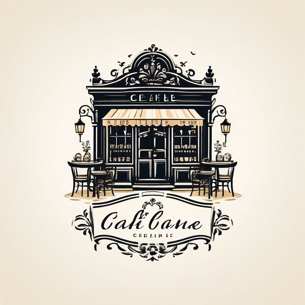 Please create a simple logo for a french style cafe. I prefe... by 이정란 ...
