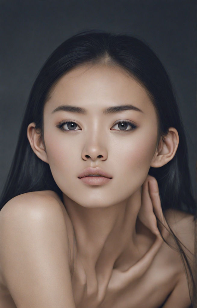 Photo of a 25-year-old Asian woman with long straight hair c... by 賴雨安 - Playground