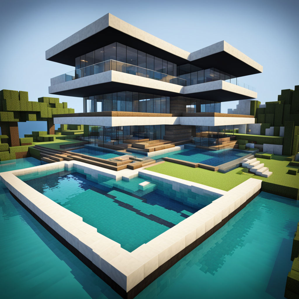 Modern Incredible Minecraft Pools for Every Style by Raj Gondaliya ...