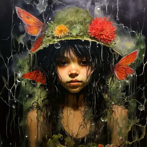 Hyper detailed art masterpiece vintage by ana creativa - Playground