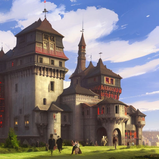 Modern medieval castle by laloromero - Playground