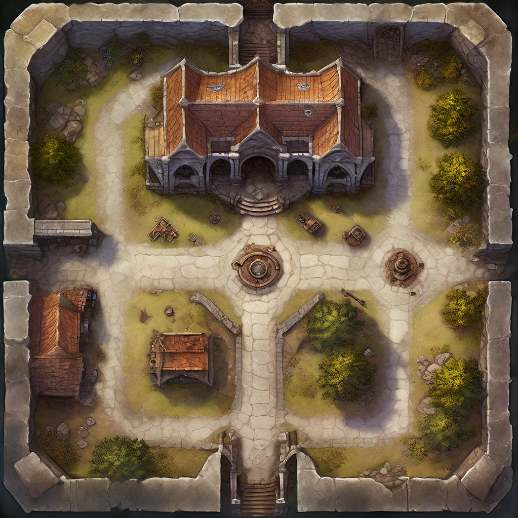 A dnd battlemap by Jordan Ripley - Playground