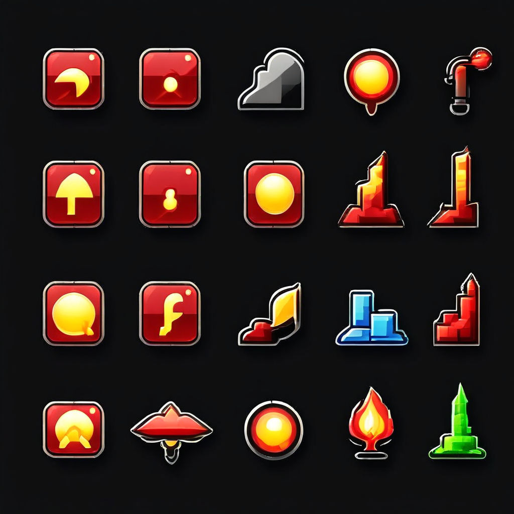Icon sprite sheet mouse pointer by GIACOMO MARIA GRECO - Playground