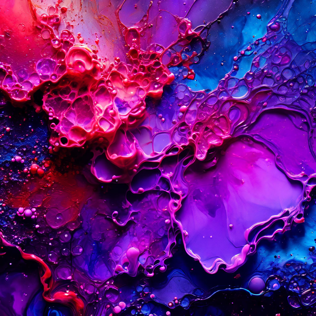 Alcohol Ink Splatter Art by Great Living - Playground