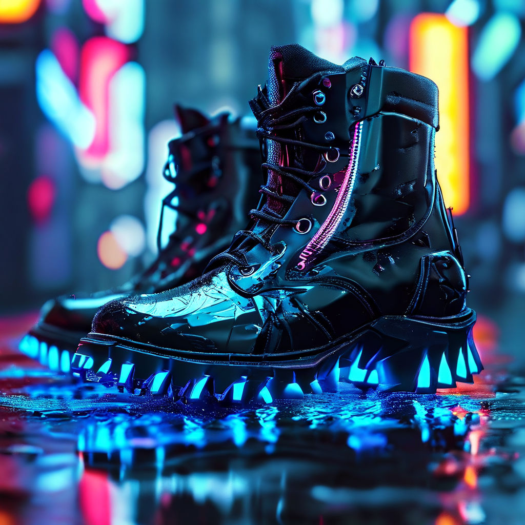 Cyber boots by Chris Stageman - Playground