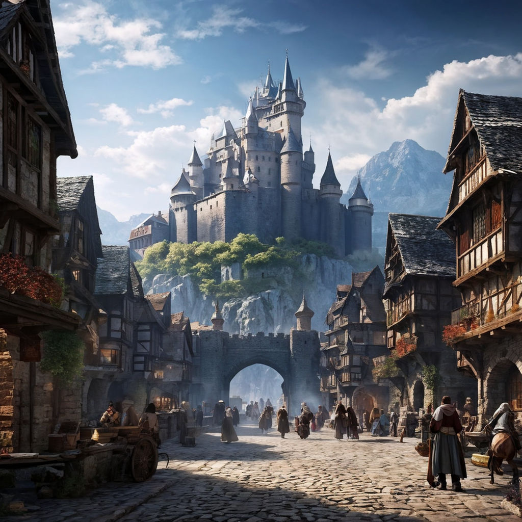 Medieval castle by Alexandra Koleva - Playground