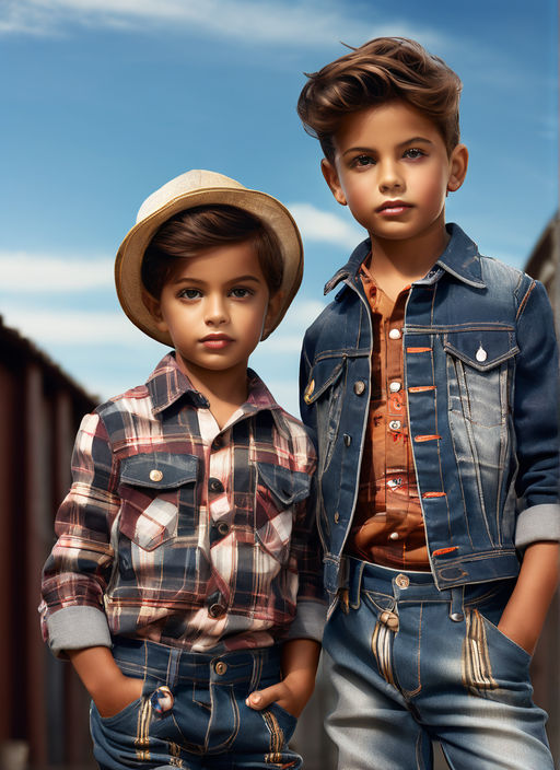 A fashion photography of kidswear without using any model by Riaz Ul ...