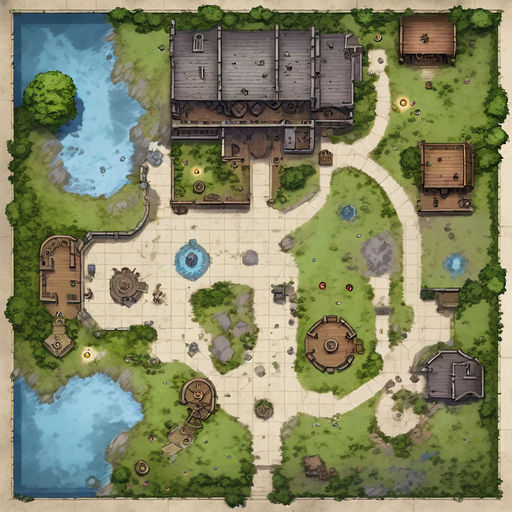 DND BATTLEMAP by Kevin Butler - Playground