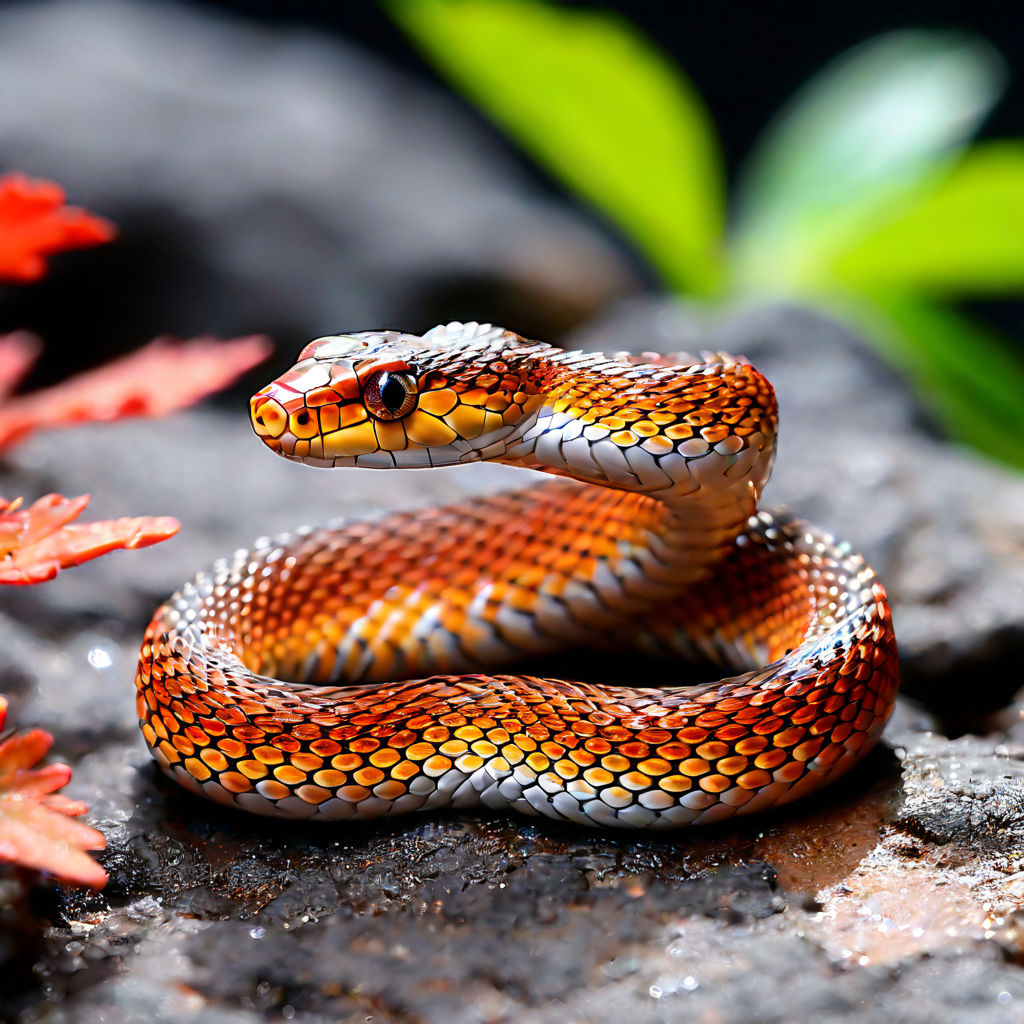 The world's smallest snake is the thread snake which is foun... by AMOL ...