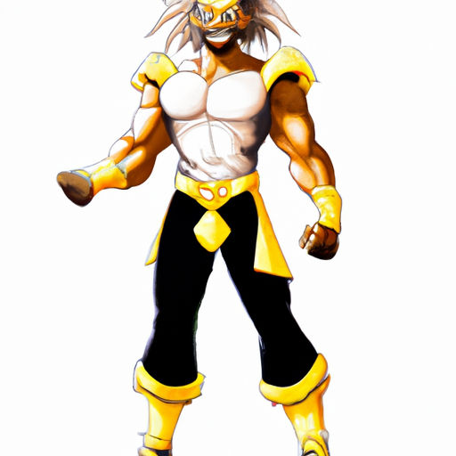 A full body colored digital drawing of Sun wukong by Andrew Moore ...