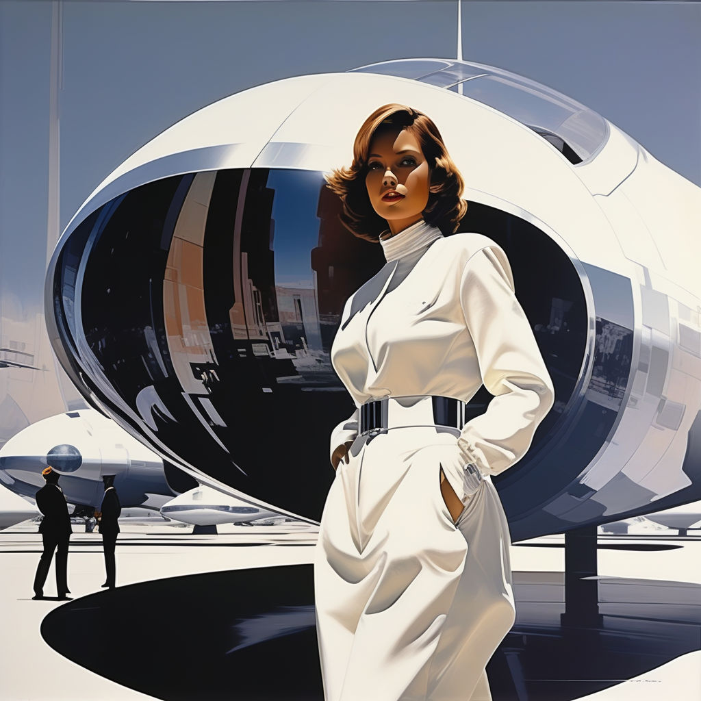 Colorized Posterized b&w portrait masterpiece by Syd-Mead by Serafim ... Colorized Posterized b&w portrait masterpiece by Syd-Mead by Serafim ...
