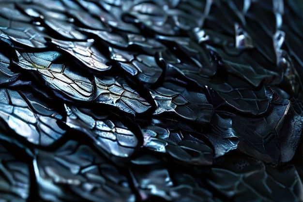 Orthographic view of dragon scales by Jonathan Albert - Playground