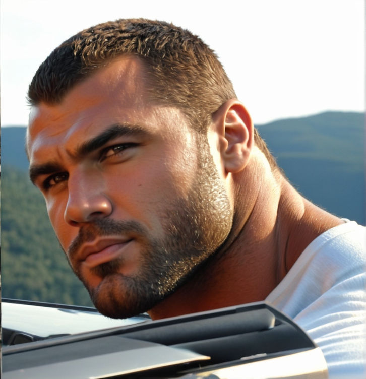 Weak smirk.Totally perfect facial symmetry.Extremely caveman... by ...