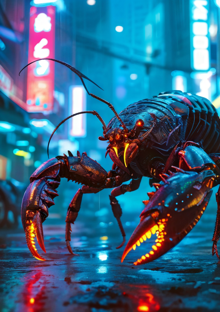 Alien zombie mutant scorpion by Nikolas Siegel - Playground