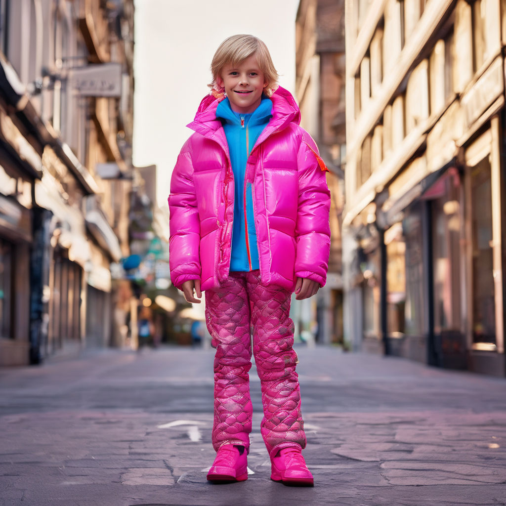 Little Smiling Blond Boy by Sebastian Urban - Playground