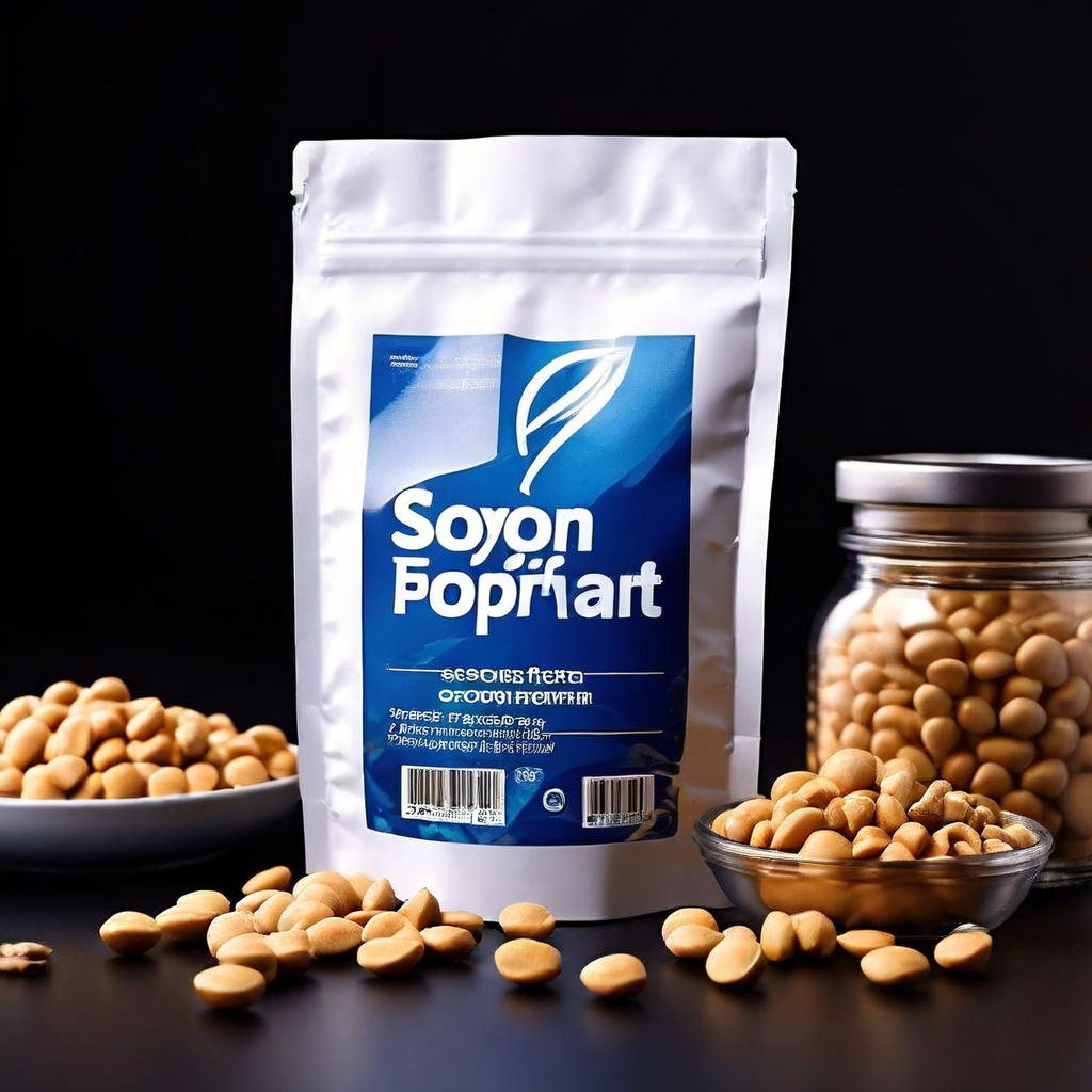 Create a rectangular vertical sticker-label for packaging 1 ... by ...