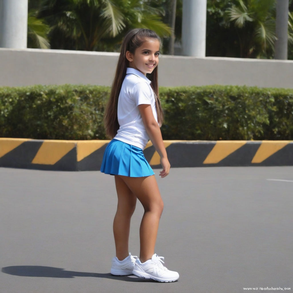 Mini skirt by Limanic Rytuio - Playground