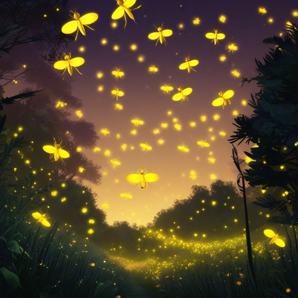 A group of fireflies by Syed Saleem - Playground