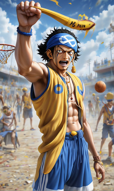 Hyper realistic visually a representation version Usopp by soe wandi ...