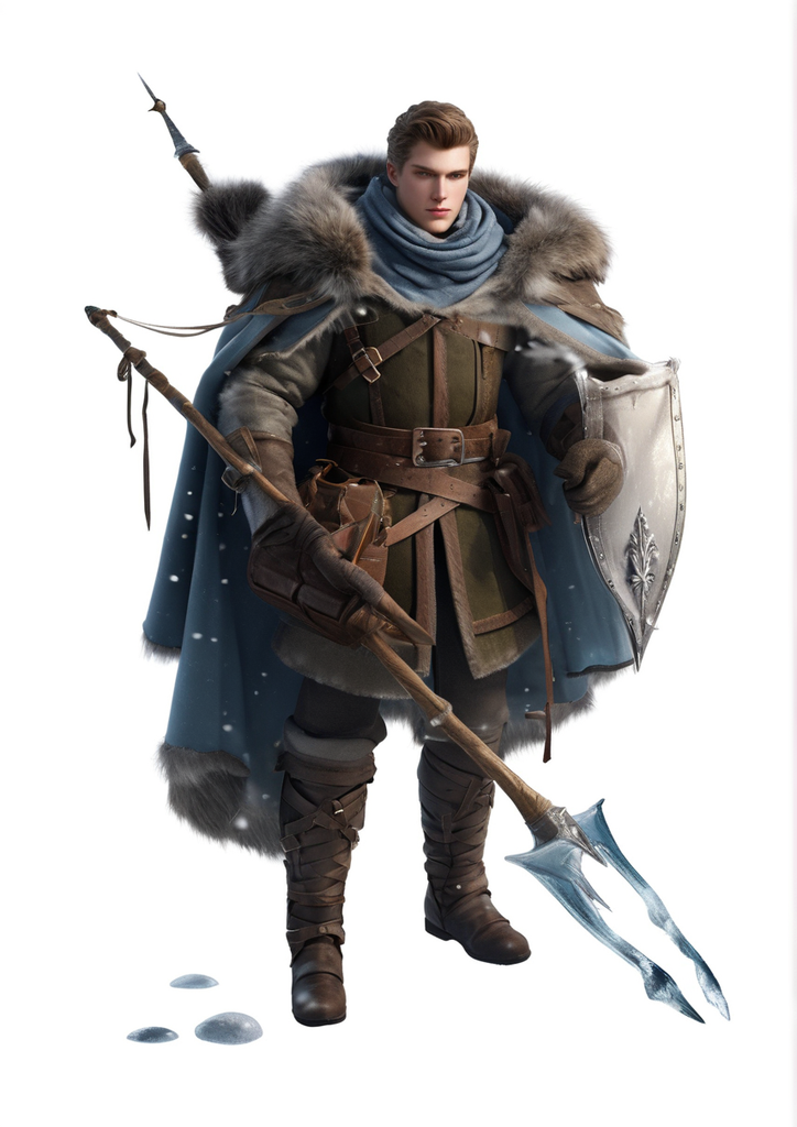 Dnd winter snowing heavy clothes winter clothes medieval fan... by ...