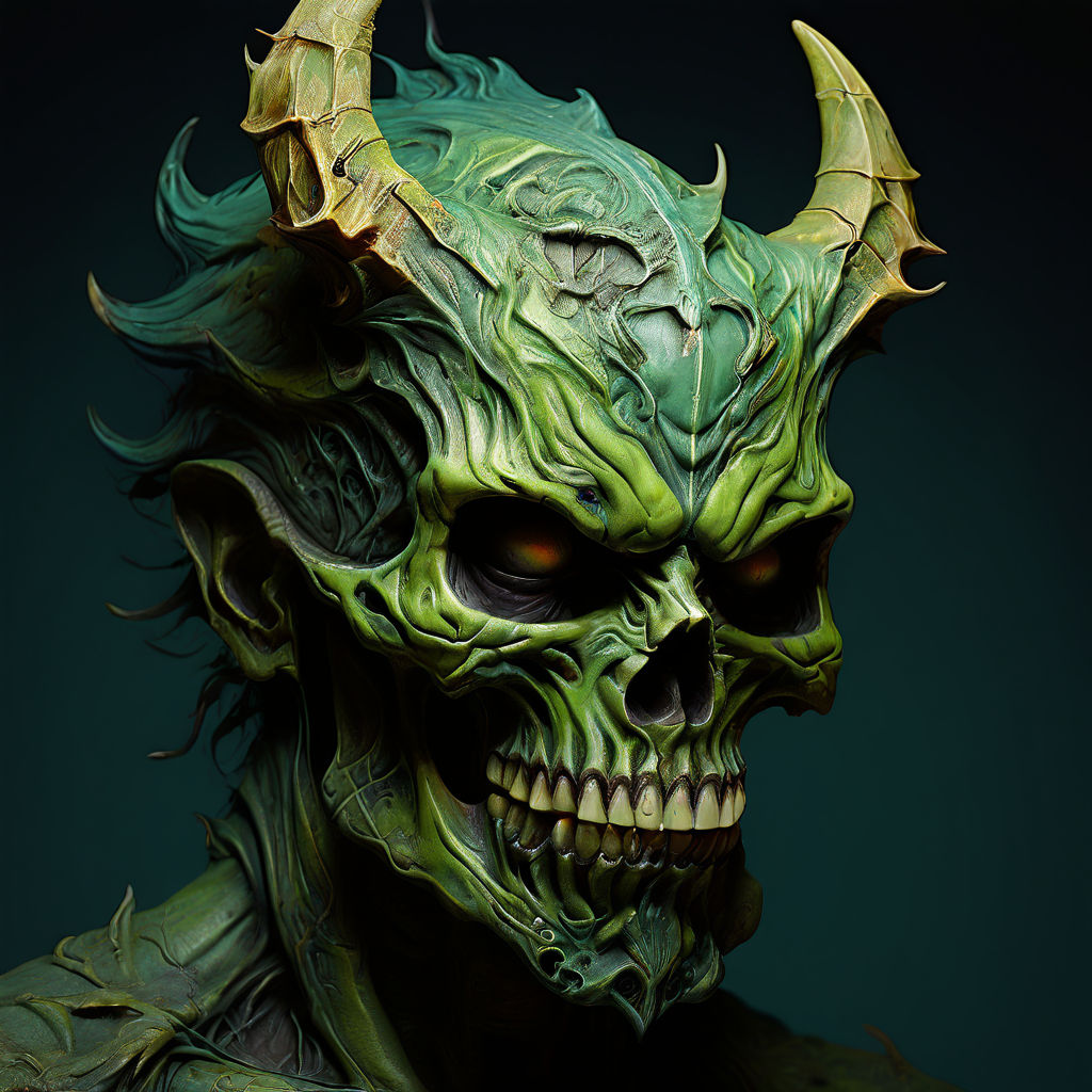 Calavera demon by iSysAttack - Playground