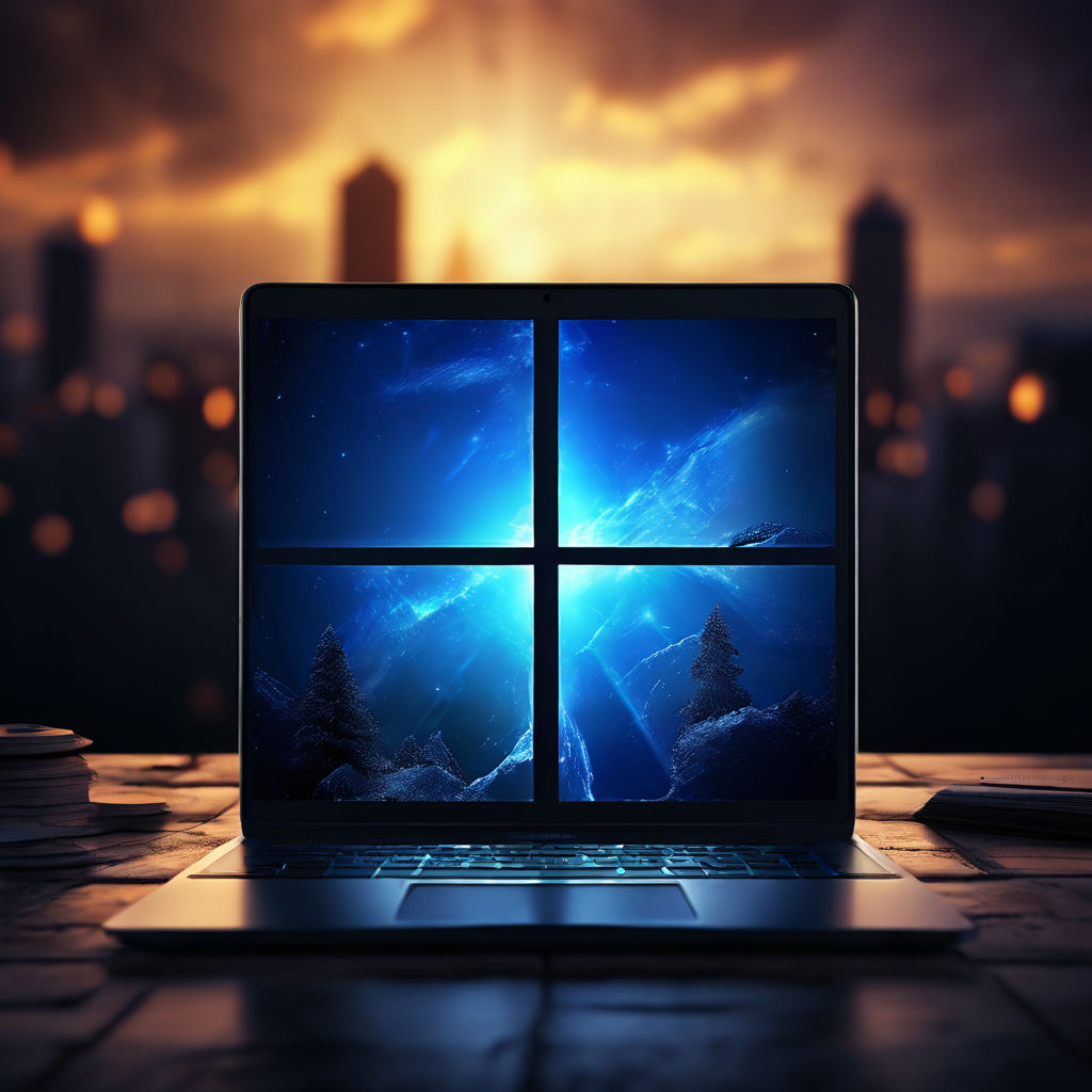 Create a Windows 10 inspired wallpaper by Angel Magnus - Playground