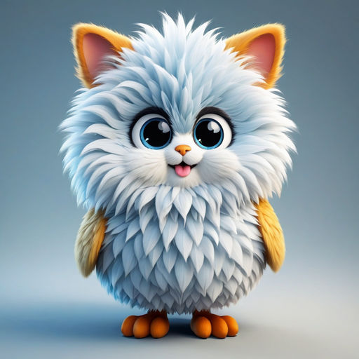 Create a fluffy character by edmilson marcoli - Playground
