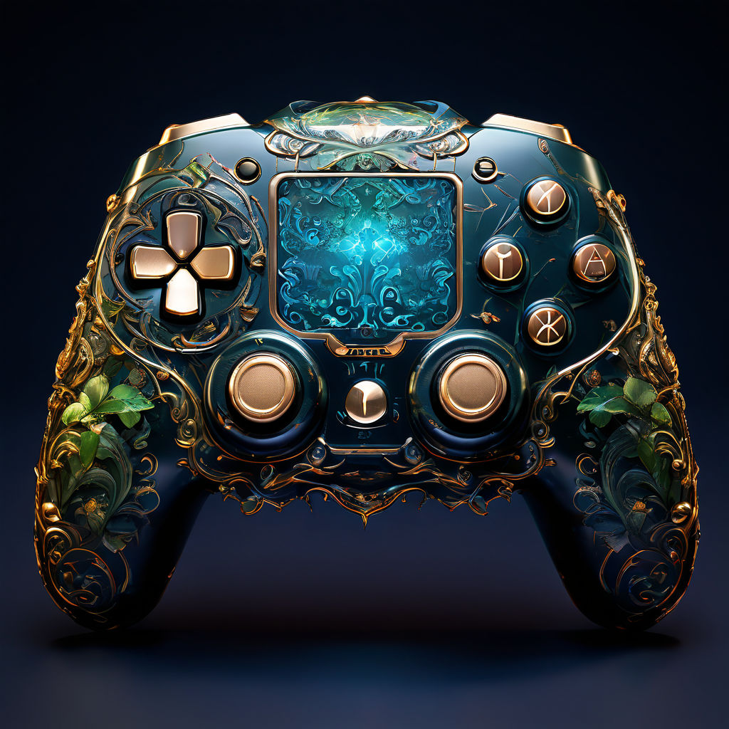 Small game controller bathed in mystical fog by Svetlana Gordey ...