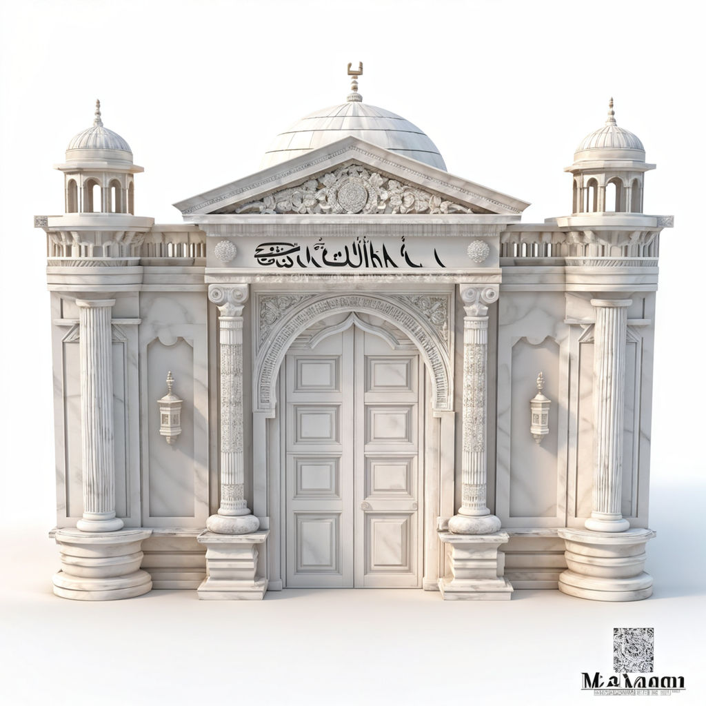 Grand entrance gate with a large door by pariaman tivi - Playground