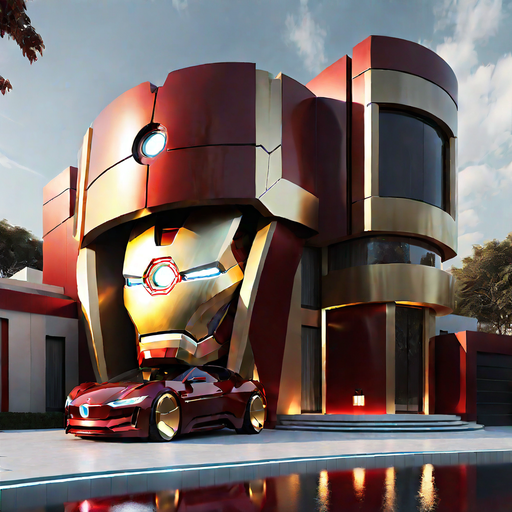 Iron Man-inspired house by History.Memorybypass - Playground