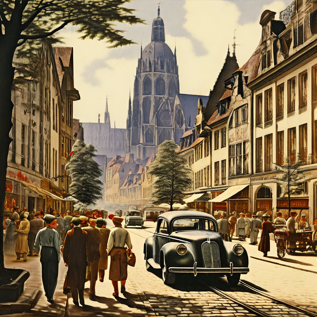 1940s Germany City by Vargas Mata Sergio - Playground