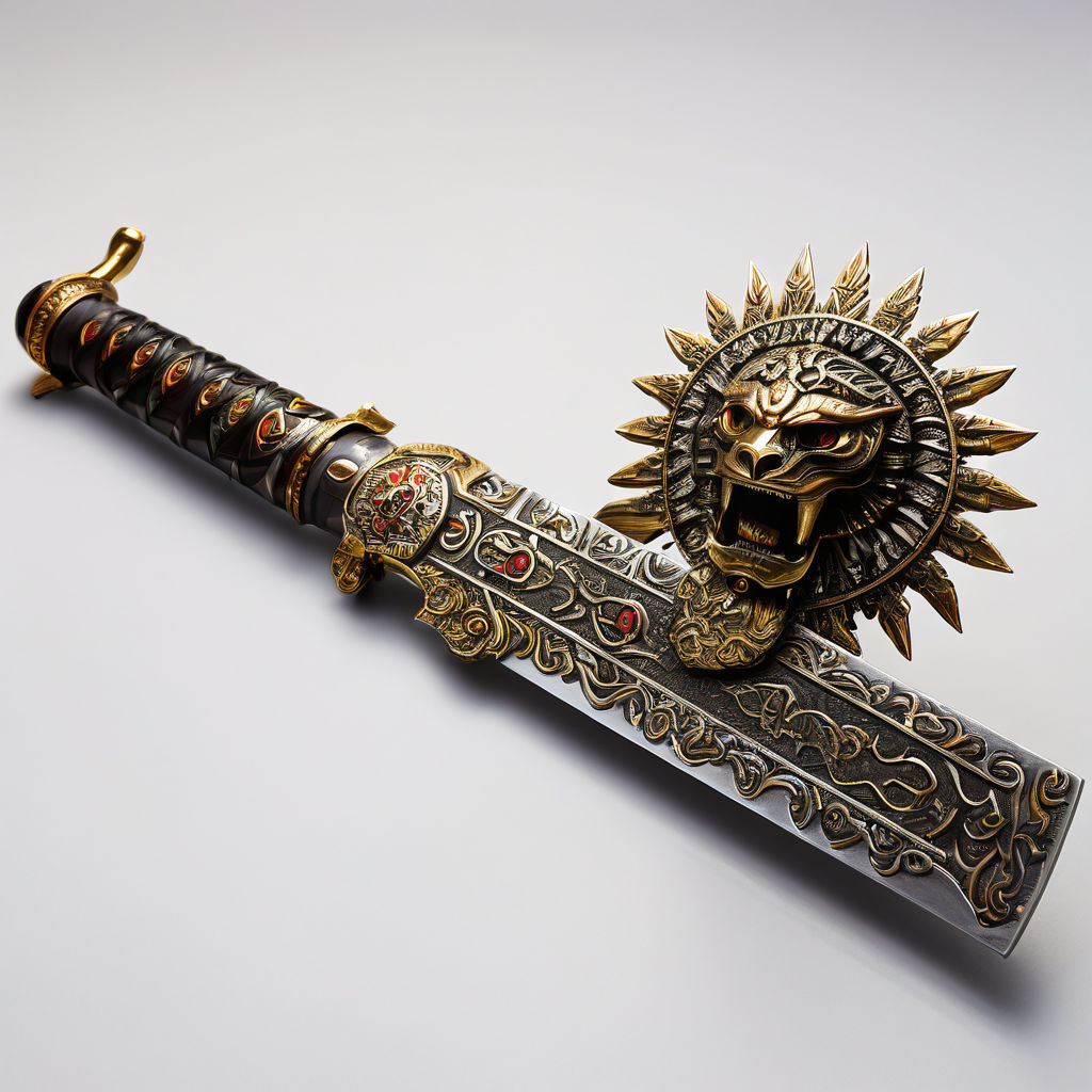 Valyrian-Aztec longsword by Martin Lindqvist - Playground