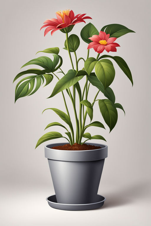 A beautiful 2d cartoon illustration vector realistic flower ... by Shiv ...