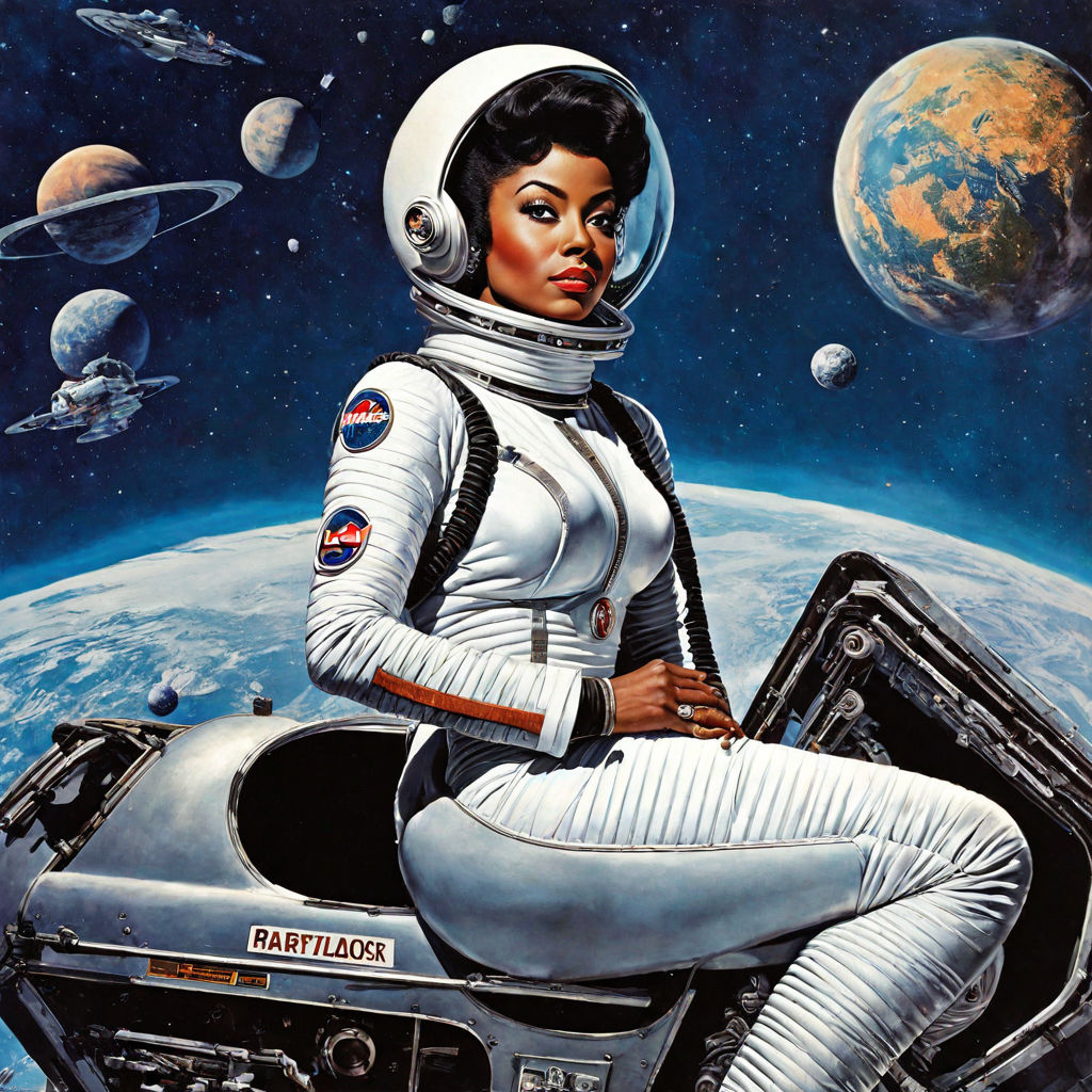 Space NASA's beautiful actress Gail Fisher/Mrs. Peggy Fair d... by ...